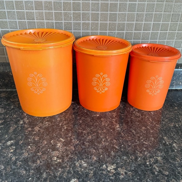Tupperware | Kitchen | Vintage Orange Tupperware | Poshmark